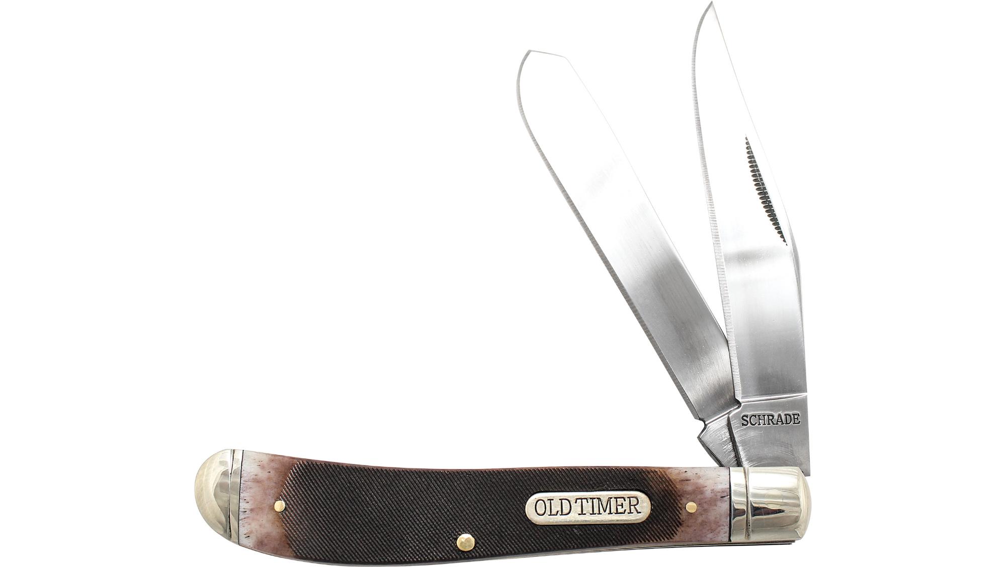 Genuine Bone Gunstock Trapper | Old Timer